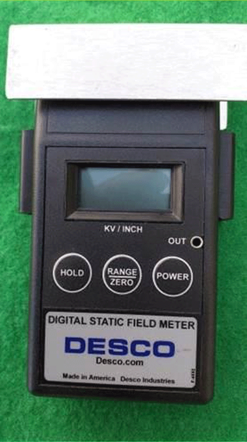 DESCO사 Ionization Test KIT & Digital Static Field Meter | rescience