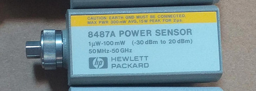 HP 8487A Power Sensor (50MHZ-50GHZ) | rescience