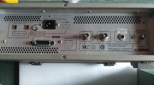 HP 8508A Vector Voltmeter | rescience