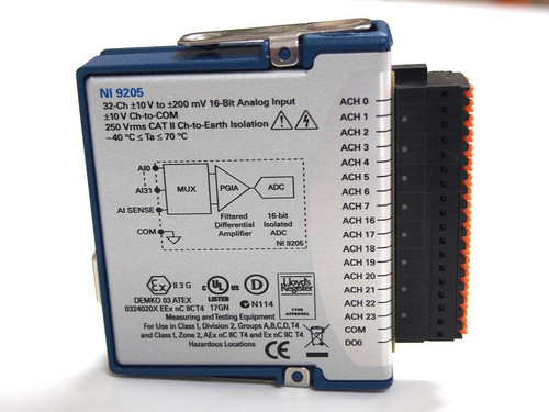 National Instruments cDAQ NI 9205 | rescience
