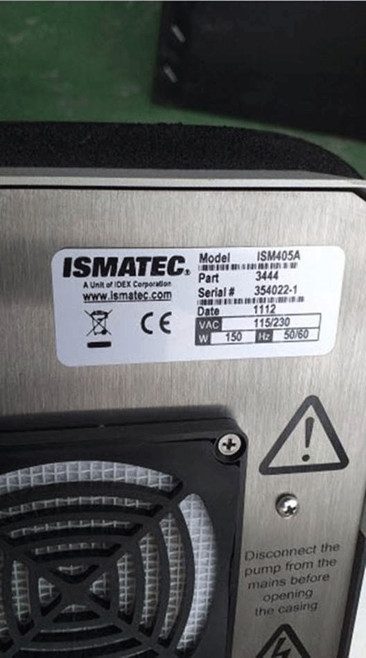ISMATEC ISM405A Programmable Digital Drive with Micropump | rescience