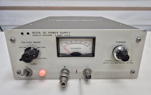 HP 6515A High Voltage DC Power Supply | rescience