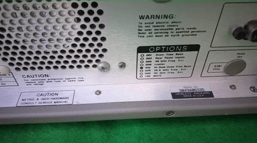 HP 5350B Microwave Frequency Counter (20GHZ/OOPT 010) | rescience