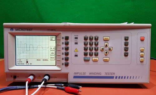 Microtest TF-6815 Impulse Winding Tester | rescience