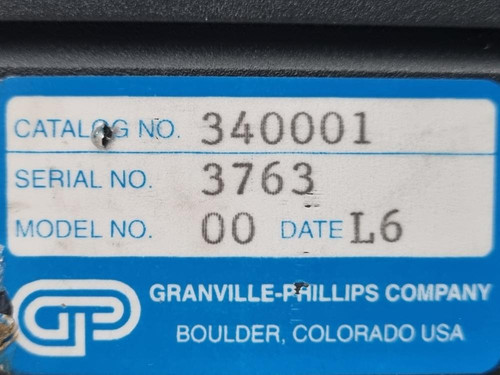 Granville-Phillips GP 340 Vacuum Gauge Controller | rescience