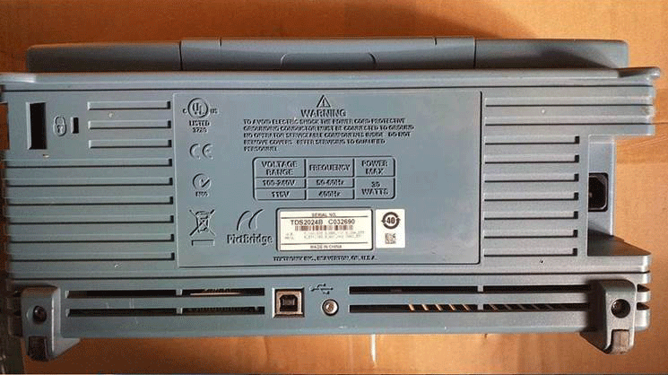 Tektronix TDS2024B 4 Channel Digital Storage Oscilloscope | rescience