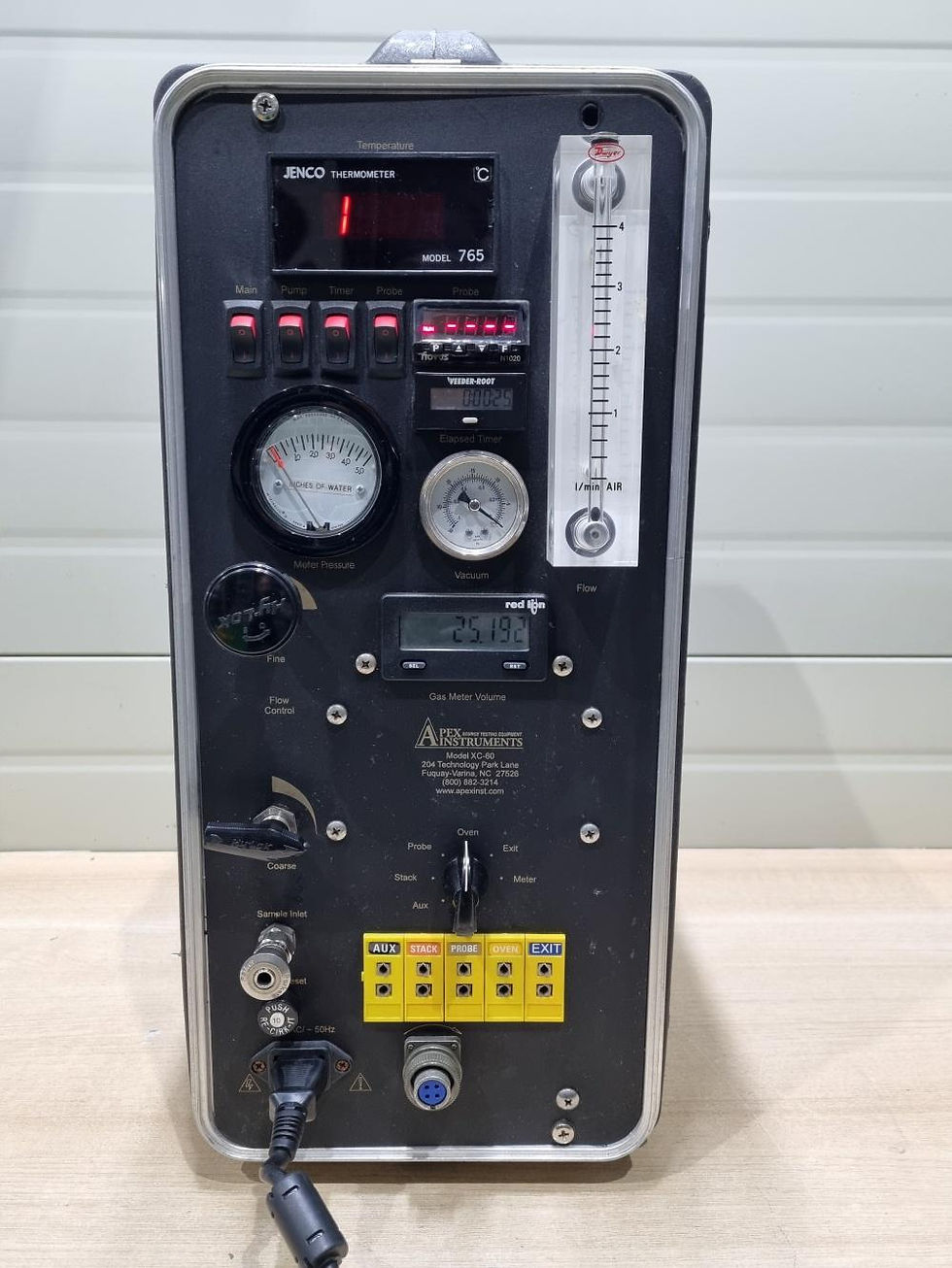 Apex Instruments XC-60 Source Sampling Console | rescience