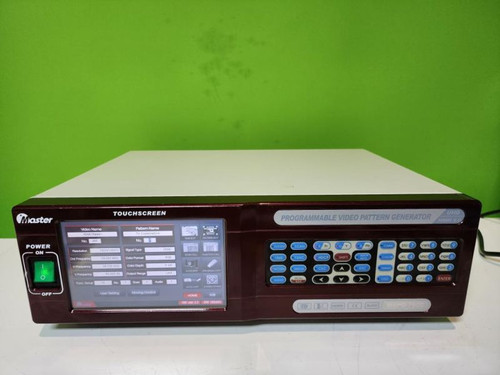 Master MSPG-7600 UHD Video Pattern Generator | rescience