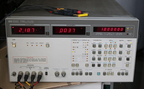 HP 4192A impedance analyzer | rescience