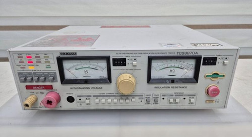 KIKUSUI TOS8870A Insulation Resistance Tester | rescience