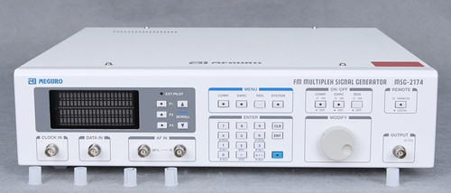 Meguro MSG-2174 FM Multiplex Signal Generator | rescience