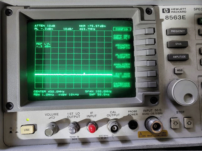 HP 8563E Spectrum Analyzer (9khz~26.5Ghz) | rescience