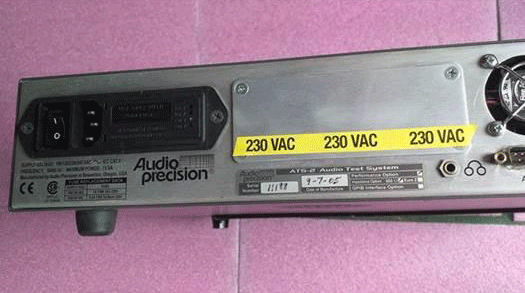 AUDIO PRECISION ATS-2 Audio Test System | rescience