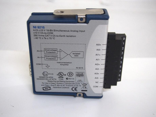 National Instruments cDAQ NI 9215 | rescience