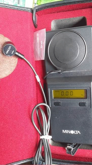 Minolta T-1M Digital Illuminance Meter | rescience