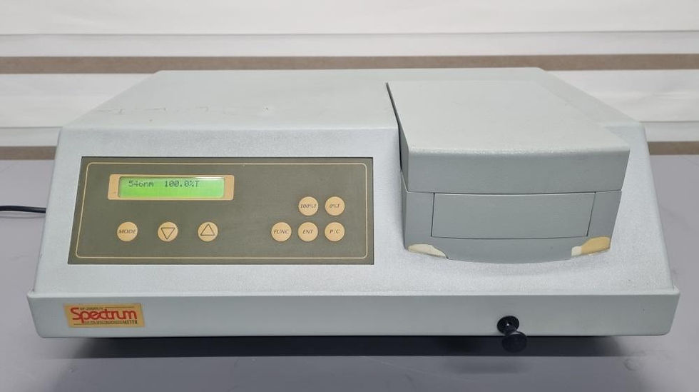 Spectrum SP-2000UV Spectrophotometer | rescience
