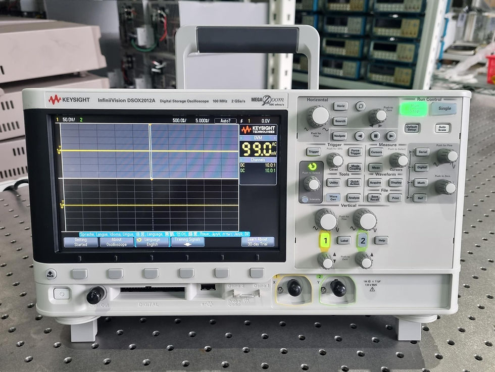 KEYSIGHT DSOX2012A Digital Storage Oscilloscope | rescience