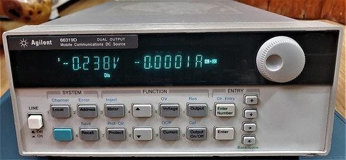 Agilent 66319D dual output mobile communications DC source | rescience
