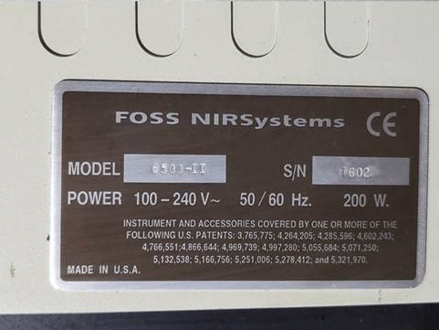 FOSS NIRSystems 6500-II | rescience