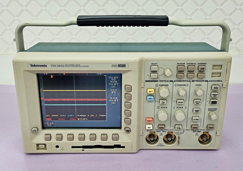 Tektronix TDS 3032 Two Channel Color Digital Phosphor Oscilloscope ...