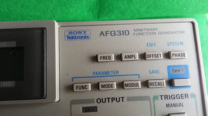 Tektronix AFG-310 Arbitrary Function Generator | rescience