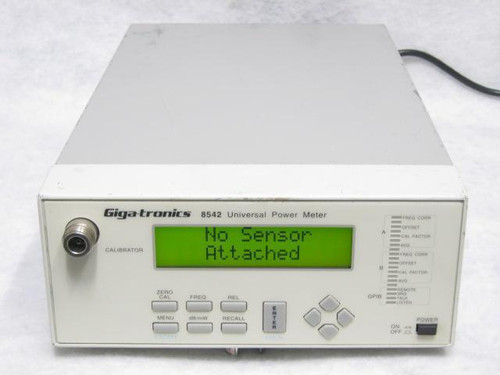 Giga-tronics 8542 Dual Channel Universal Power Meter w/ 01 (GPIB ...