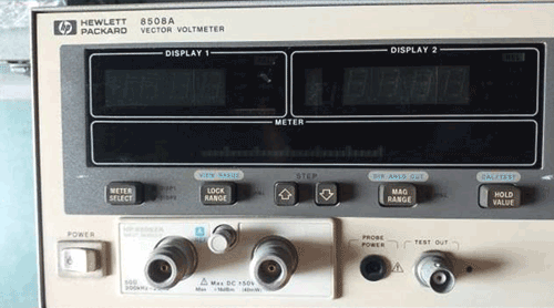 HP 8508A Vector Voltmeter | rescience