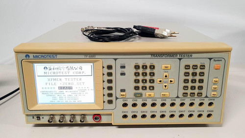 Microtest TF-6885 Transformer Tester | rescience