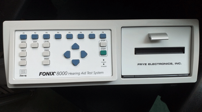 Frye Electronics FONIX 8000 Hearing Aid Test System | rescience