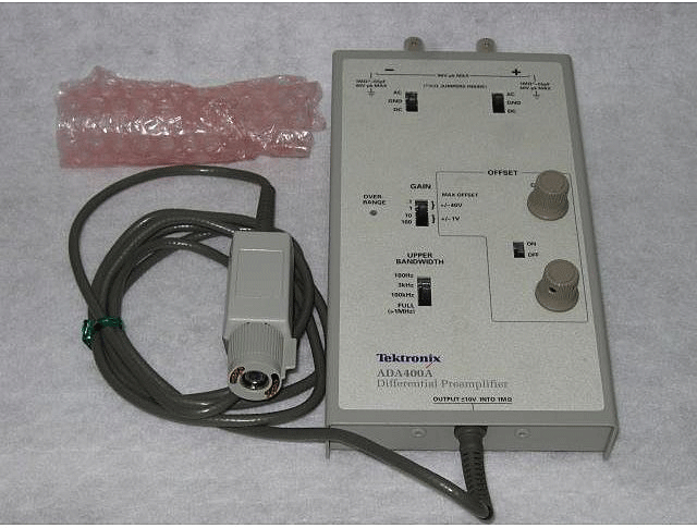 Tektronix ADA400A Differential Preamplifier | rescience
