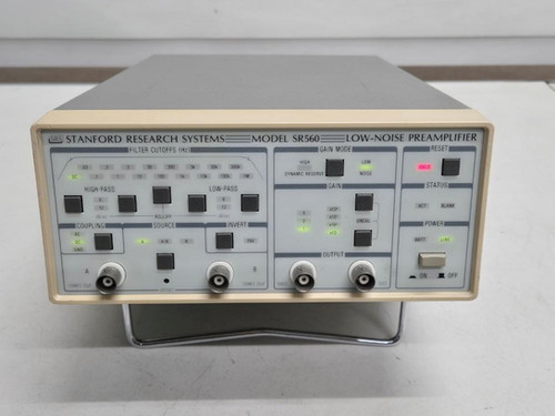 Stanford Research Systems SR560 LOW NOISE Preamplifier | rescience