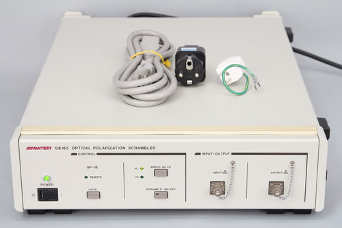 Advantest Q8163 Optical Polarization Scrambler | rescience