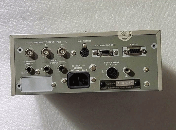 LEADER LT 416 NTSC/PAL/SECAM Pattern Generator | rescience