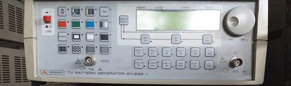 PROMAX GV-698+ TV Pattern Generator | rescience