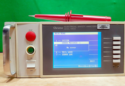 Chroma 19032 Electrical Safety Analyzer | rescience