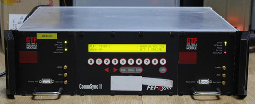 FEI-ZYFER COMMSYNC II GPS TIME FREQUENCY CLOCK | rescience