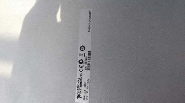 National Instruments USB-6356 Multifunction I/O Device | rescience