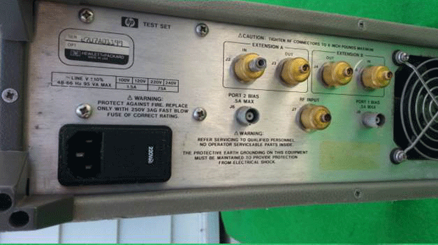 HP 8515A S-Parameter Test Set | rescience