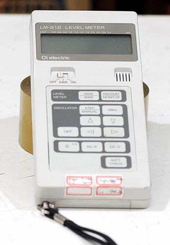 Oi Electric LM-312 Level Meter | rescience