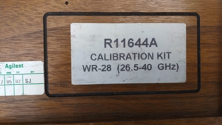 Agilent R11644A Calibration KIT WR-28 (26.5-40GHZ) | rescience