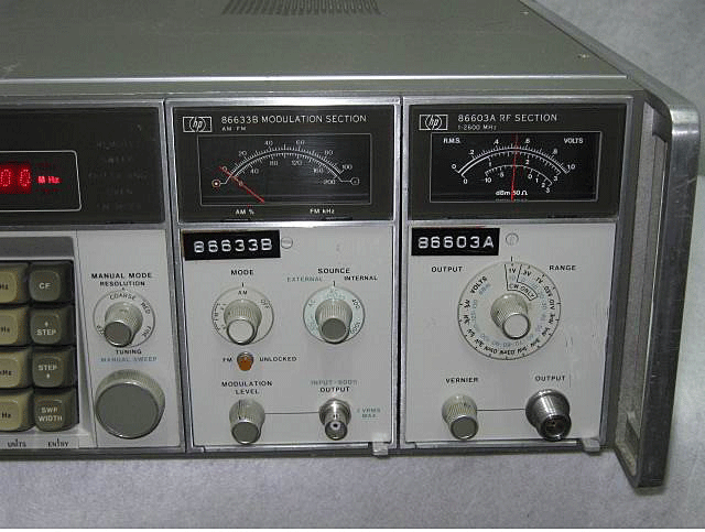 HP/KEYSIGHT 8660C Synthesized Signal Generator | rescience