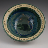 "Trust" Bowl by Bryan Becker Clay Werks | Circare Gifts Online