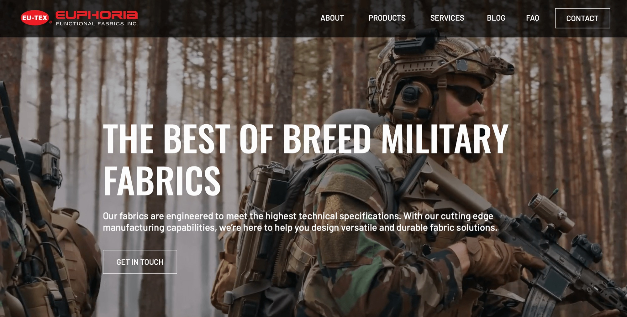 Blog | Military Textiles | Euphoria Functional Fabrics
