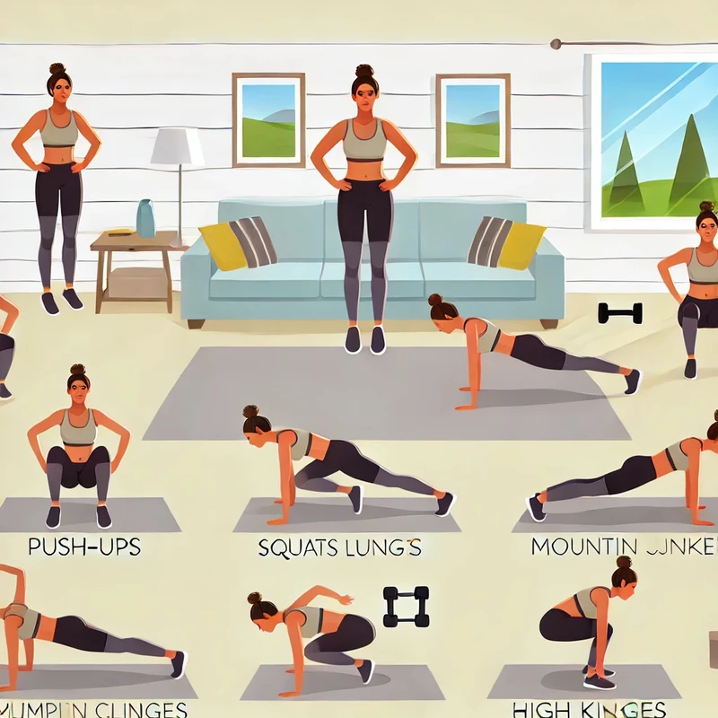 Top 10 Home Exercises for a Full-Body Workout (No Equipment Needed ...