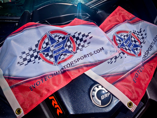 12 x 18 Dune Flag (compliant) | Evotech Motorsports