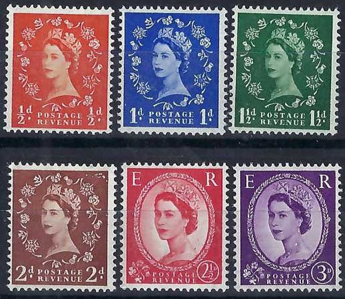 SG561/566 1957 Graphite set unmounted mint | ArunStamps