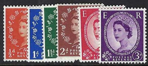 SG561 -66 1957 Graphite set u/m | ArunStamps