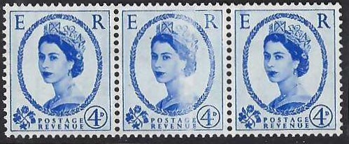 SG546 4d Edward watermark Doctor Blade Flaw u/m | ArunStamps