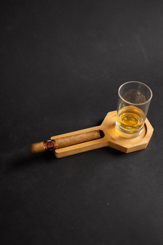 Whiskey Cigar Ashtray | Smooth Joints Woodwo