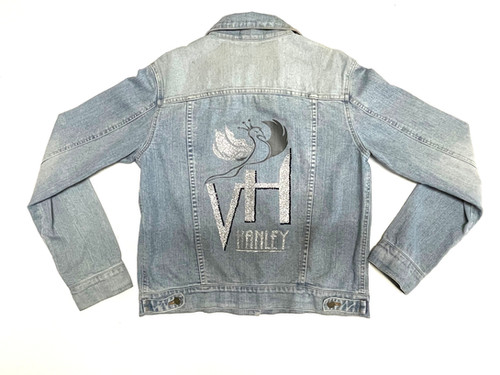 V HANLEY SHINE DENIM JACKET | V Hanley Collections
